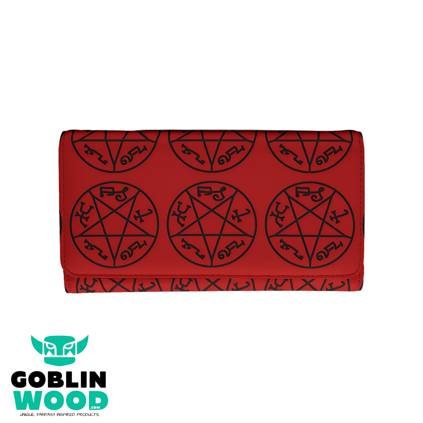 Devils Trap (Red) - Supernatural Inspired Purse - Goblin Wood Exclusive ...