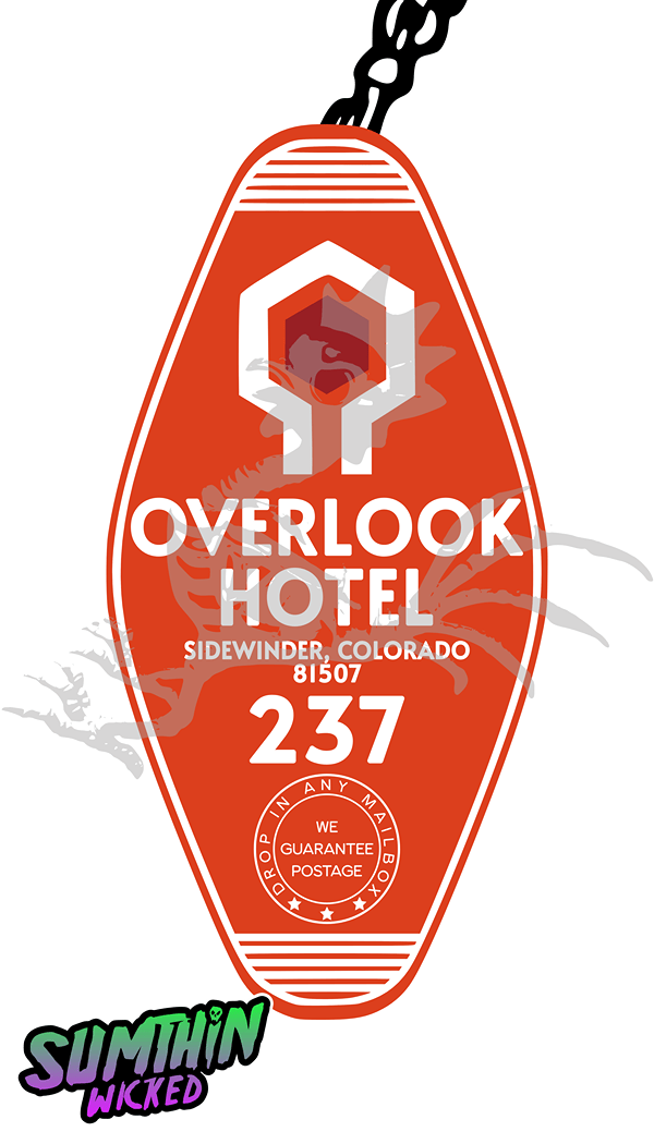 Here's Johnny! - Overlook Hotel - Acrylic Key Fob Keychain | Sumthin ...