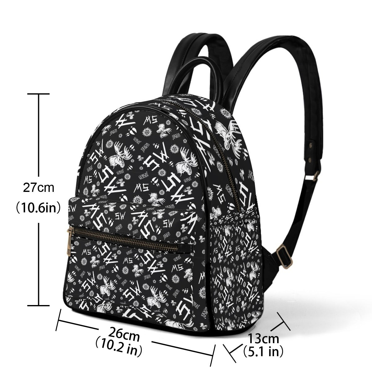 *PRE ORDER* Initially Sam Mini - Backpack (Black) - Supernatural Inspi ...