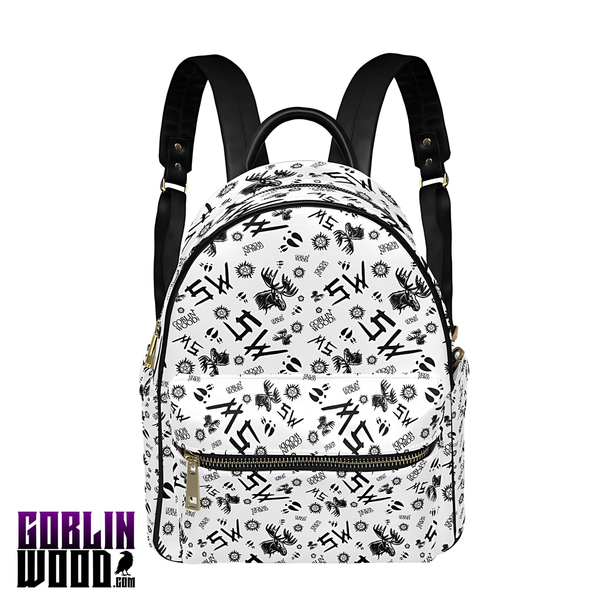 *PRE ORDER* Initially Sam Mini - Backpack (White) - Supernatural Inspi ...